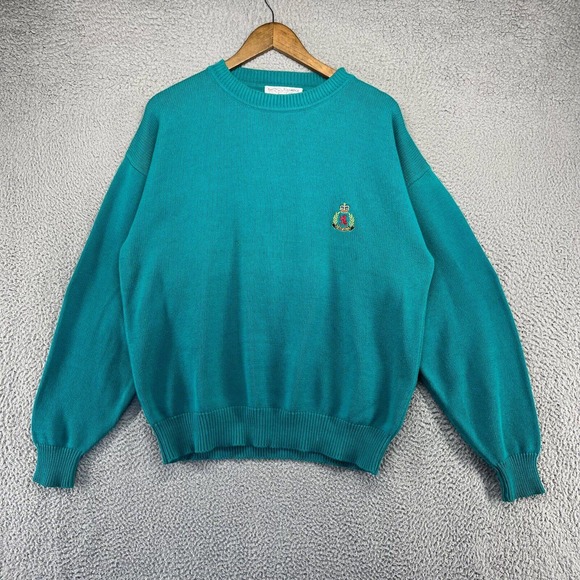 Bermuda | Sweaters | Vintage English Sports Bermuda Sweater Mens Blue ...